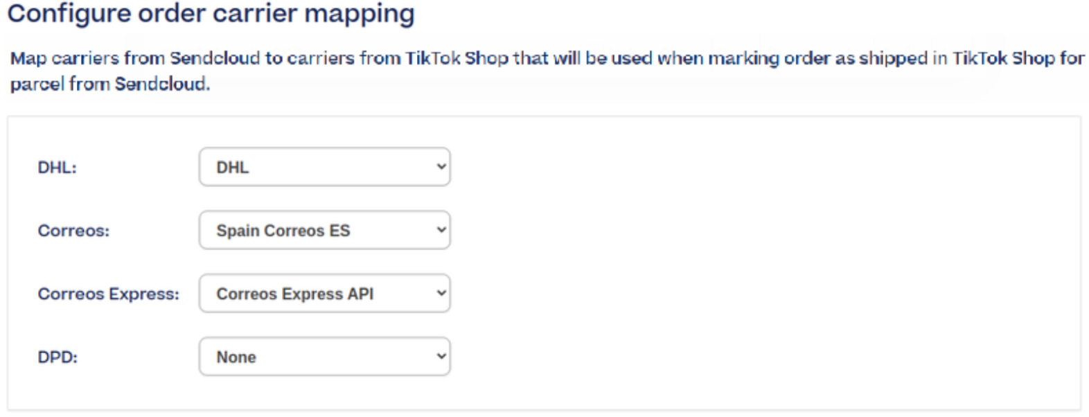 Connecting TikTok Shop to Sendcloud – Sendcloud Help Center